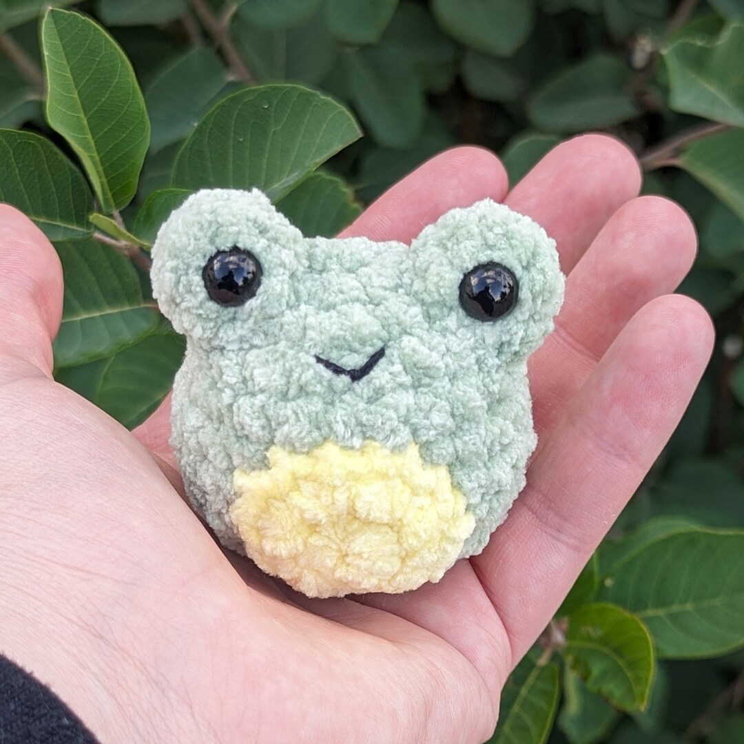 Bean the Frog Crochet Pattern: Beginner Friendly Amigurumi (digital PDF ...