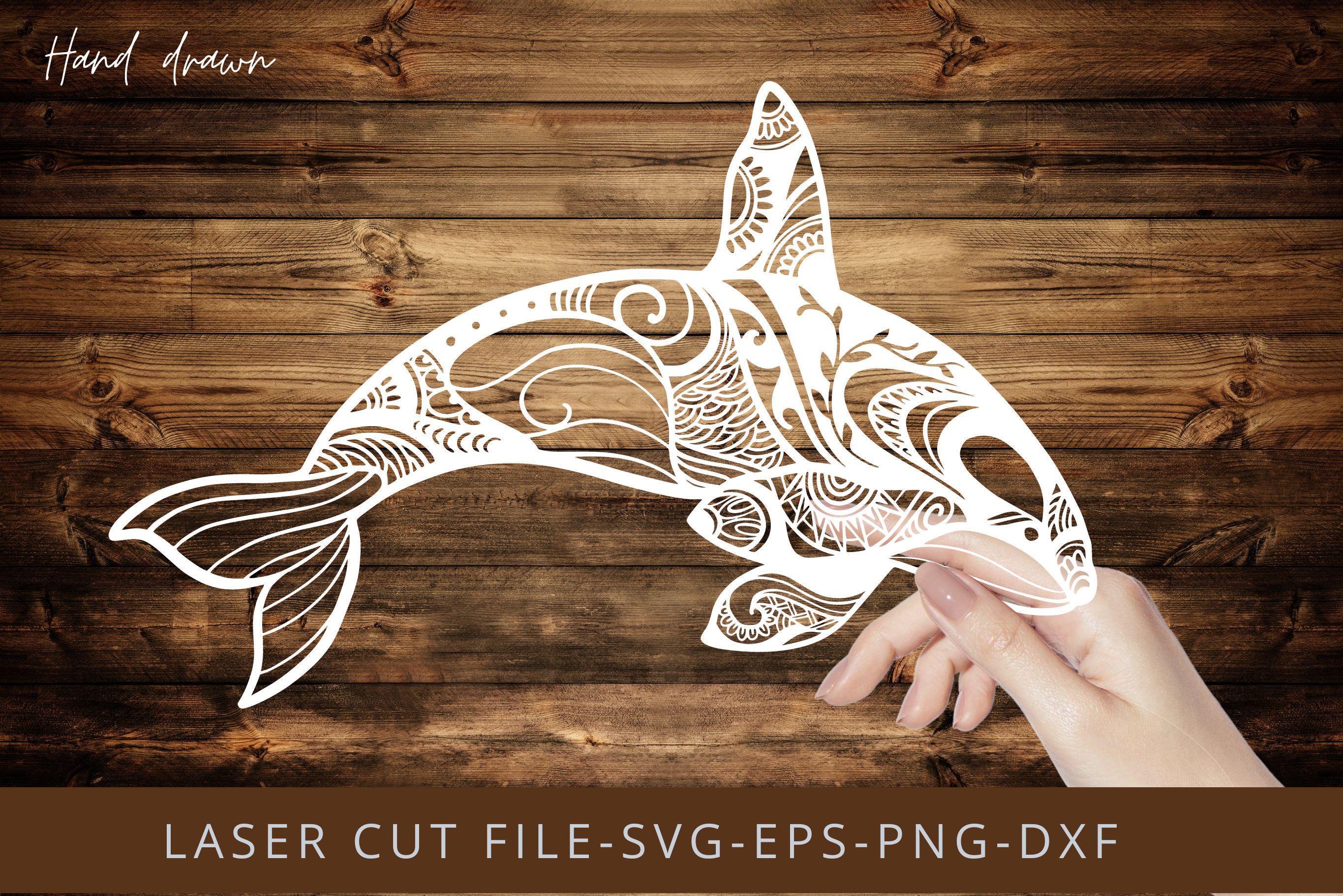 Orca Svg | Orca Laser Cut | Orca Cut File | Octopus Clipart, Orca Files ...