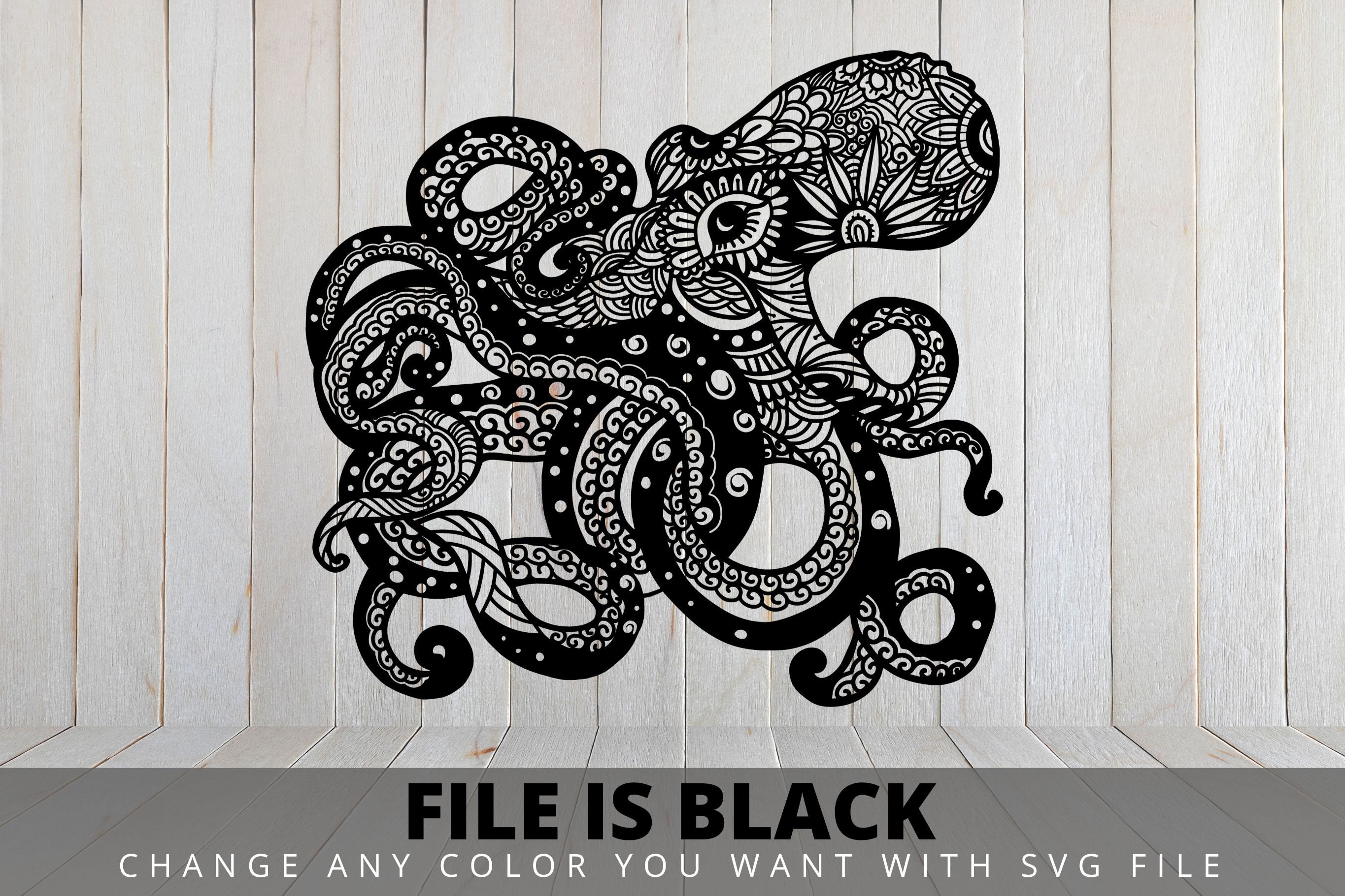 Kraken Svg, Octopus SVG, Squid Svg, Octopus Clipart, Octopus Files for ...