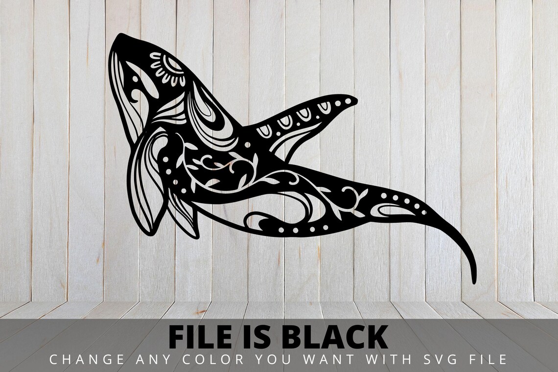 Orca Svg | Orca Laser Cut | Orca Cut File | Octopus Clipart, Orca Files ...