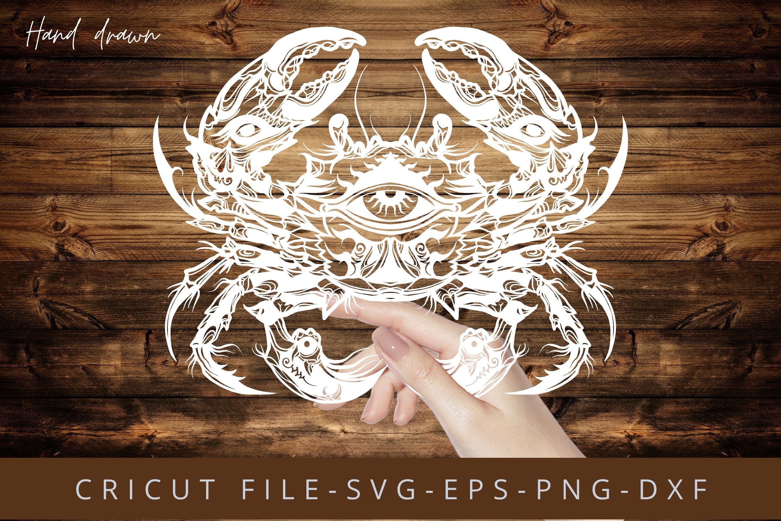 ANTI AI Crab Svg, Crab SVG Cut Files, Crab Clip Art , Clab Files for ...