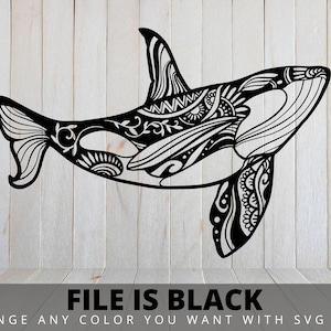 Orca Svg | Orca Laser Cut | Orca Cut File | Octopus Clipart, Orca Files ...