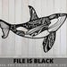 Orca Svg | Orca Laser Cut | Orca Cut File | Octopus Clipart, Orca Files ...