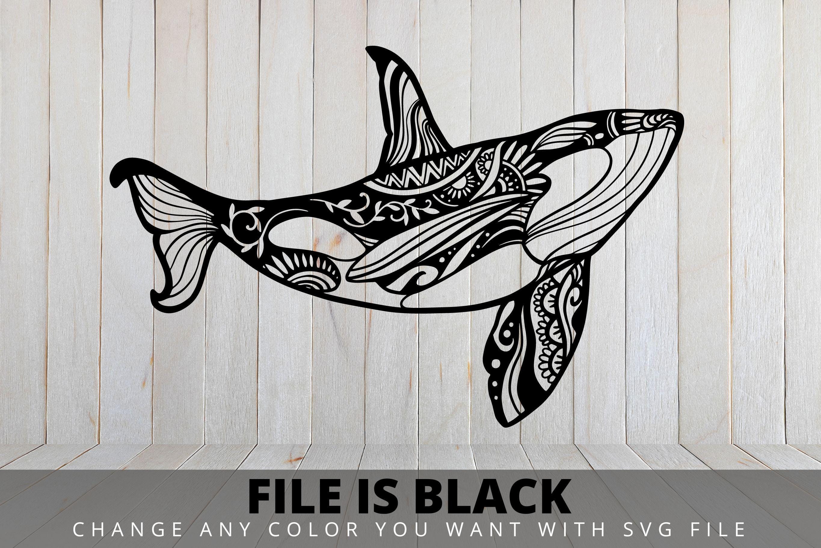 Orca Svg Orca Laser Cut Orca Cut File Octopus Clipart, Orca Files for ...