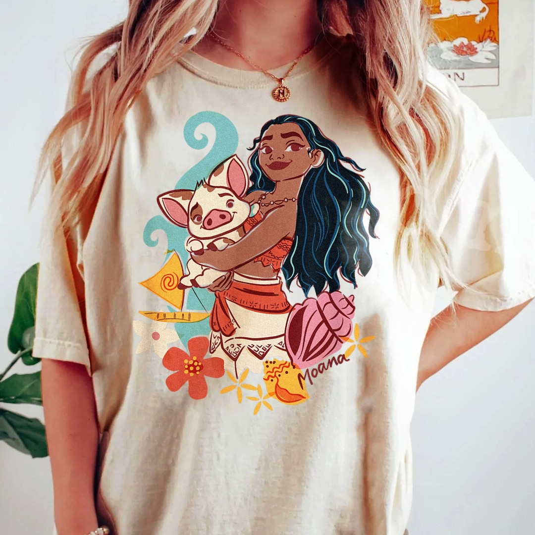 Retro Disney Moana Pua Pig Shirt, Walt Disney World T-shirt, Disney ...