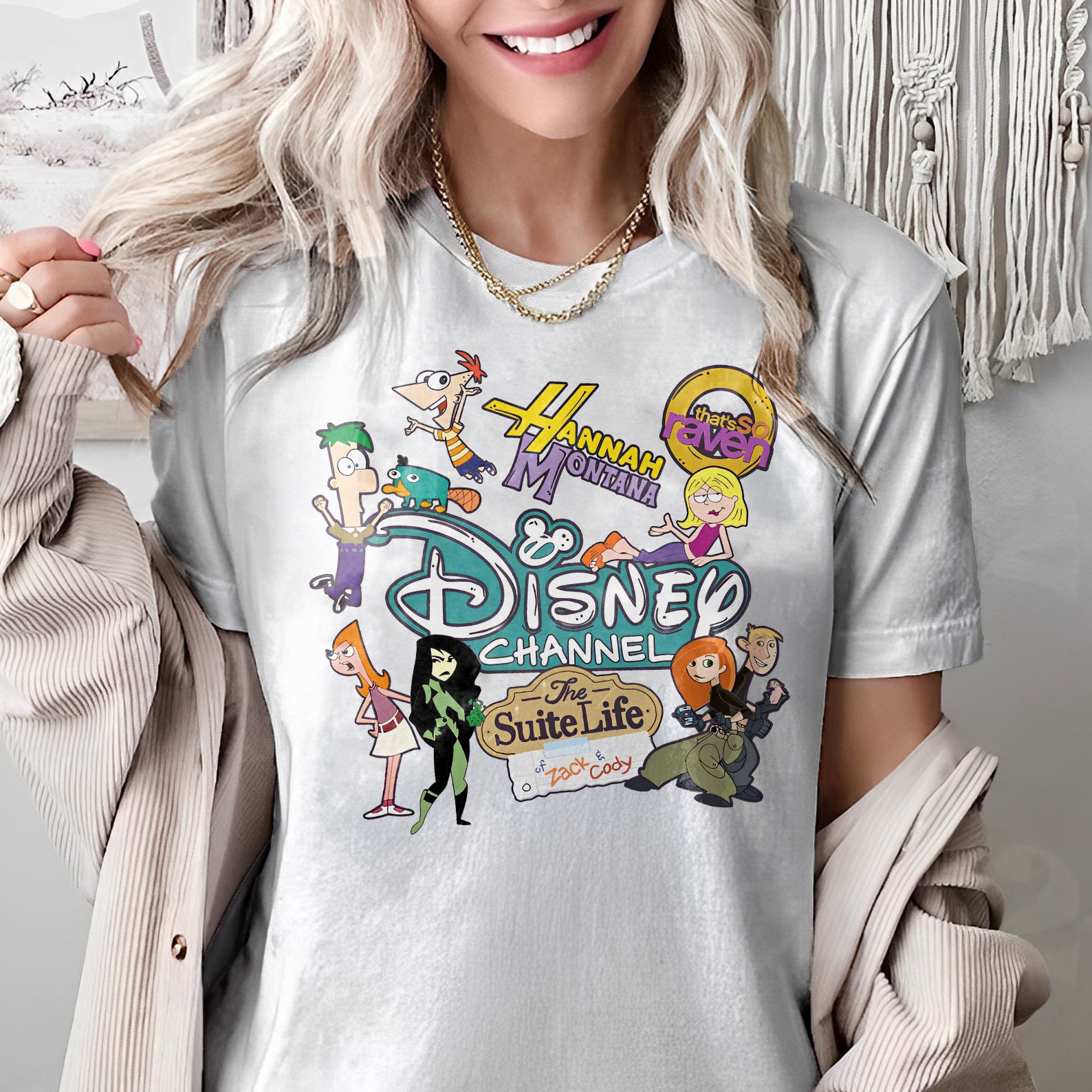 Retro 90S Cute Emotions of Lizzie Mcguire Disney Channel Shirt, Magic ...