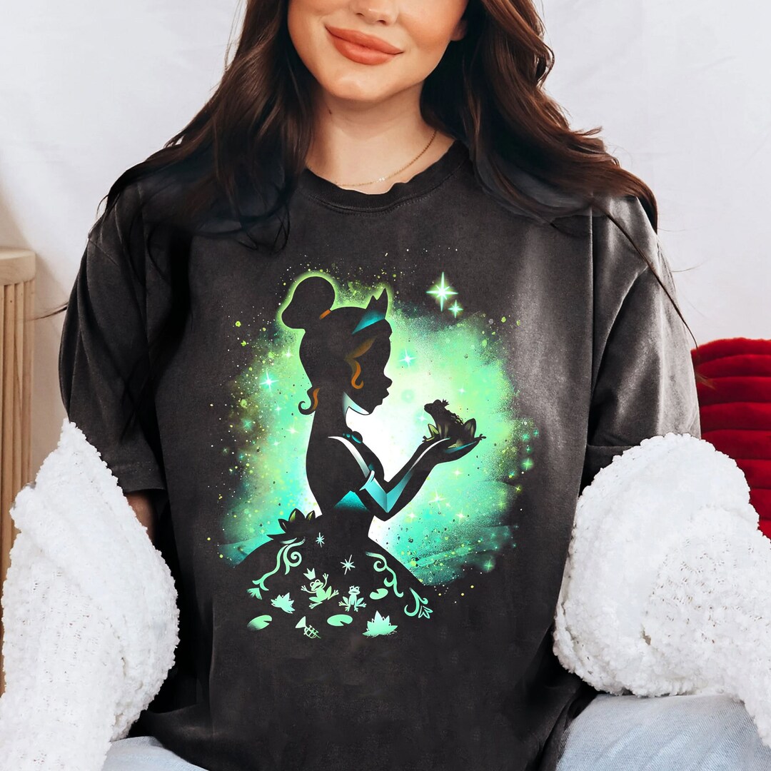 Retro Disney Tiana Princess Portrait Shirt, Disney the Princess and the ...