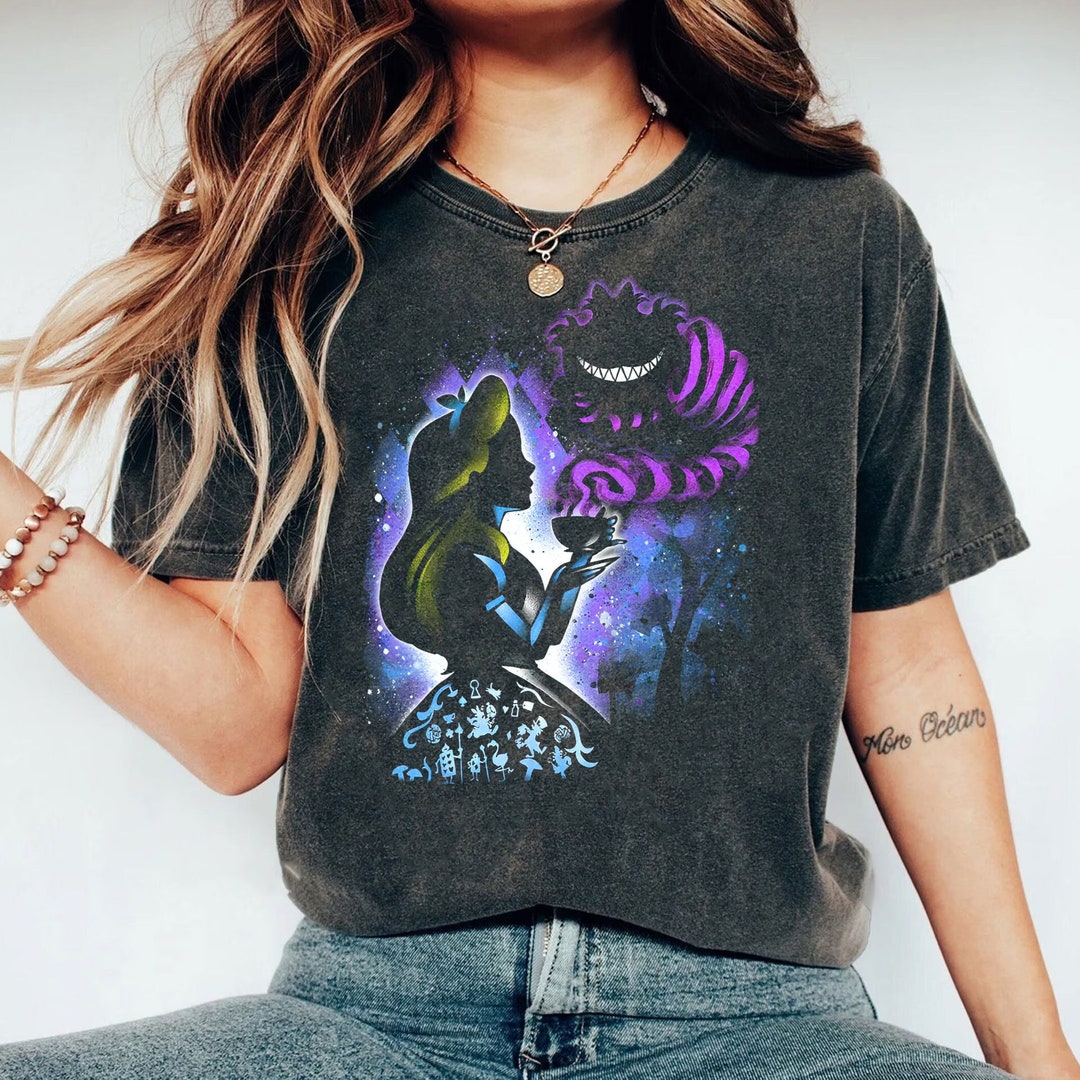 Retro Disney Alice Princess Portrait Shirt, Disney Alice in Wonderland ...