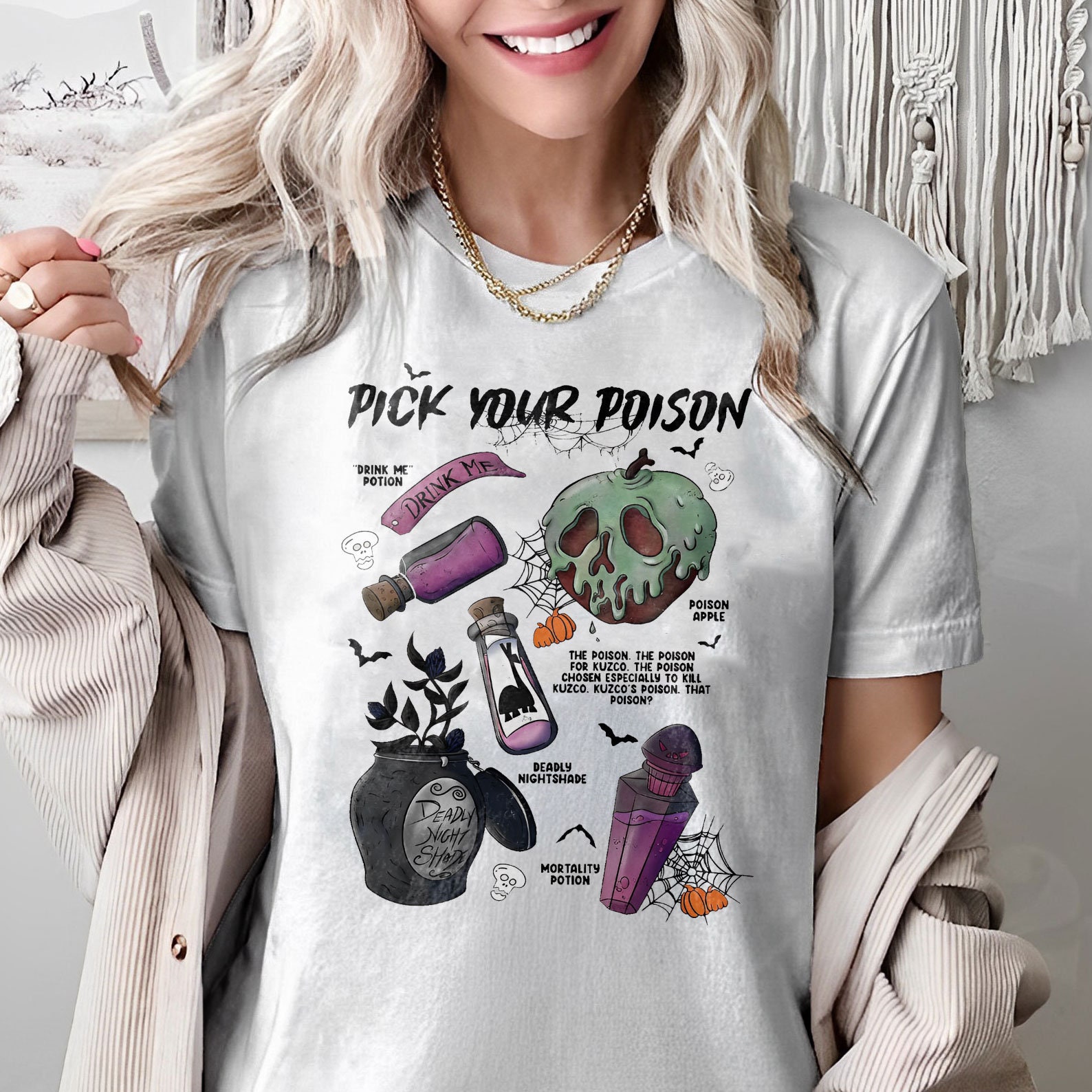 Retro Disney Pick Your Poison Disney Shirt, Disney Villains T-shirt ...