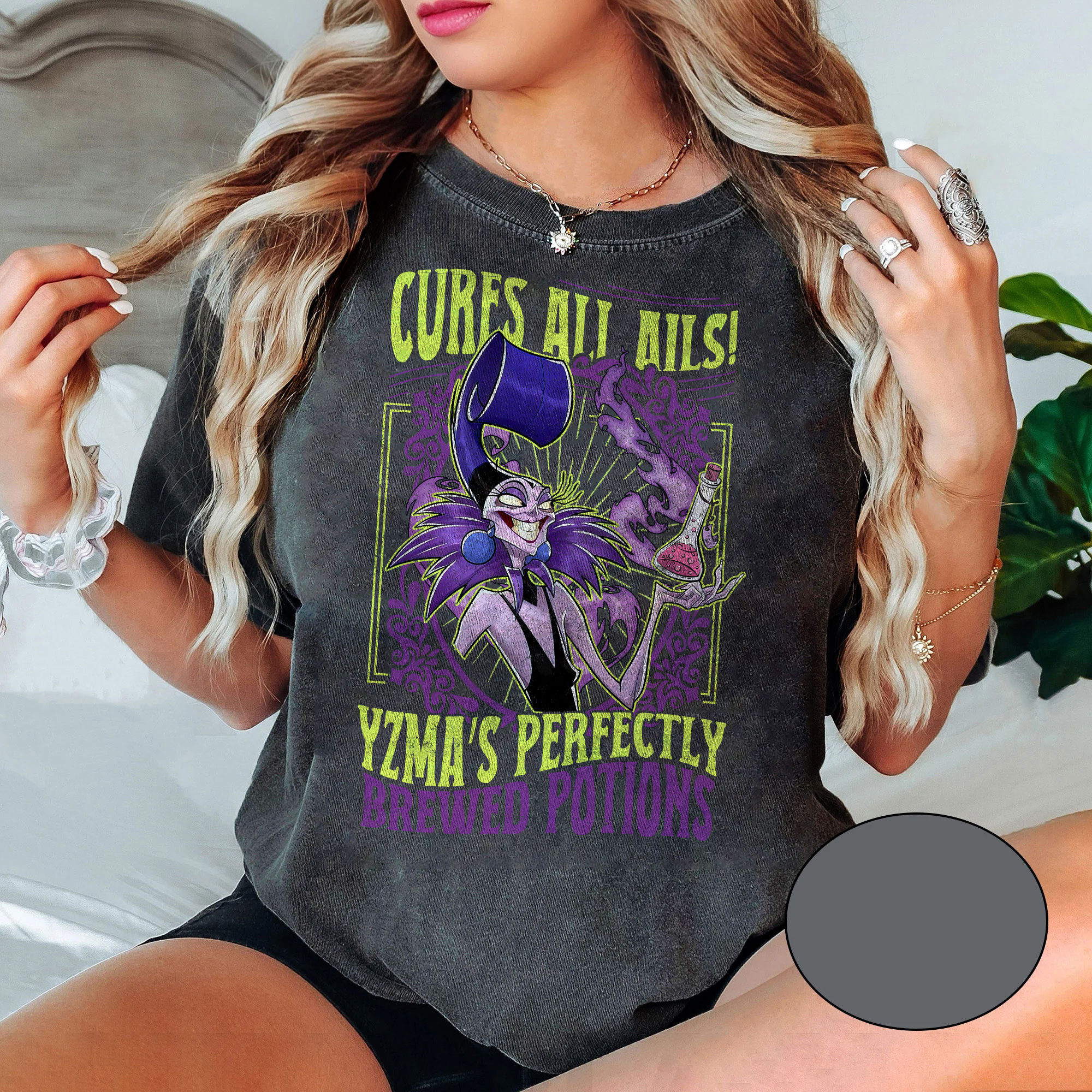 Retro Disney Villains Yzma Poison Emperor's New Groove Shirt, Cures All ...