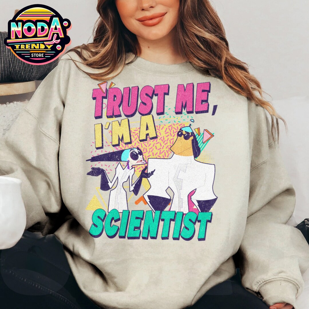 Retro Disney Yzma and Kronk Trust Me I'M A Scientist Shirt, the Emperor ...