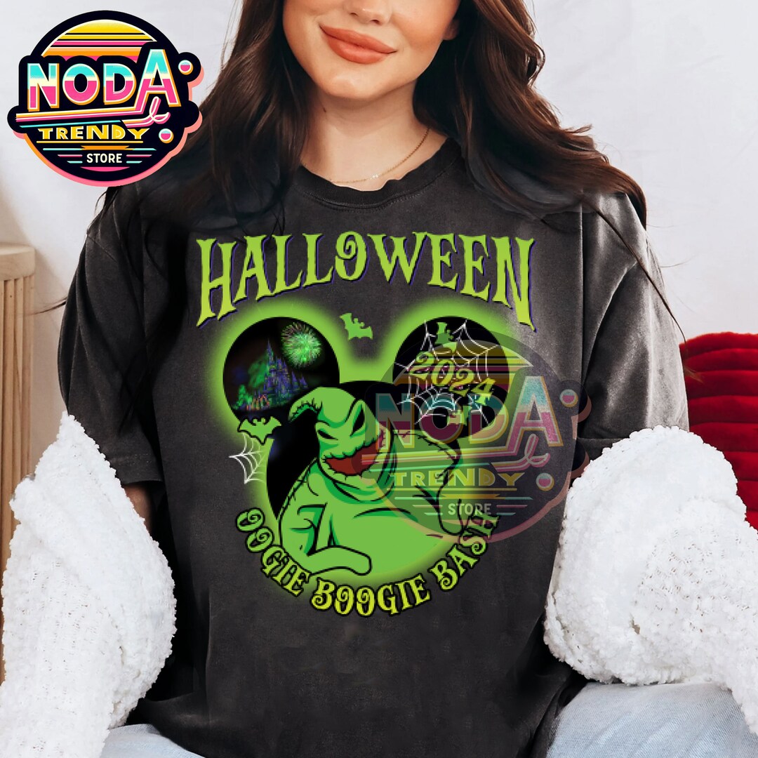 Disney Oogie Boogie on Mickey Ears Shirt, Ready to Boogie With Oogie ...