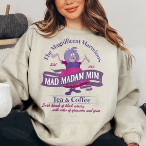 Retro Disney Villains Mad Madam Mim Shirt, Sword in the Stone Tea ...