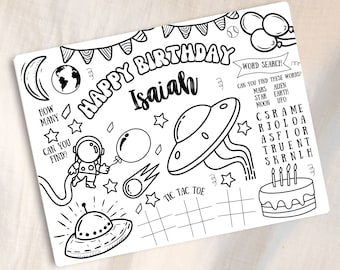 Outer Space Coloring Pages for Kids, Astronaut Coloring Pages, Planets ...