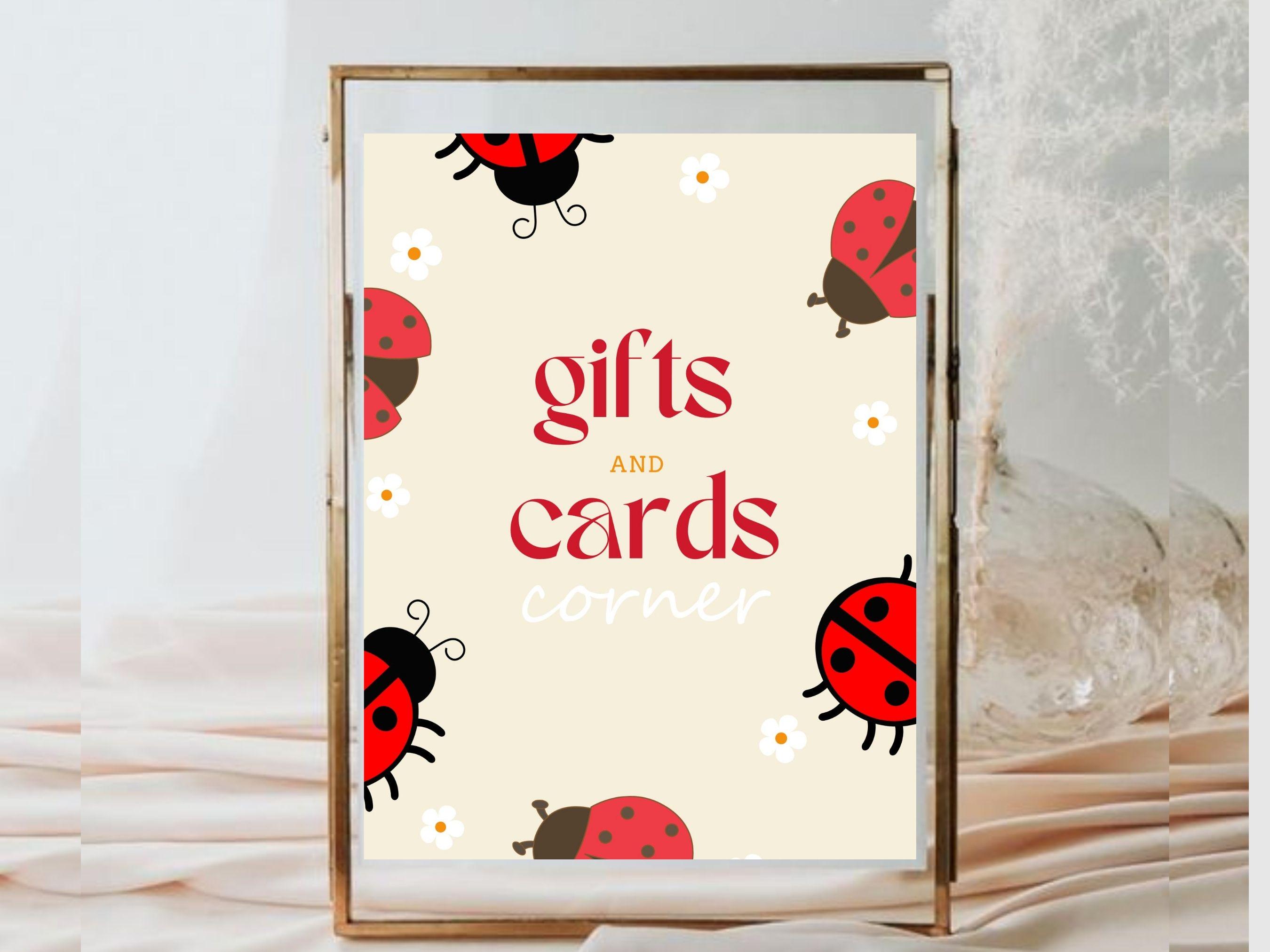 Ladybug Daisy Birthday Decoration - Digital Download - Printable Lady ...