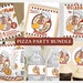 Pizza Birthday Invitation Bundle Pizza 1st Birthday Party Bundle Pizza ...
