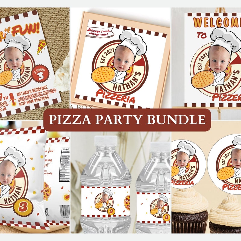Pizza Birthday Party - Etsy