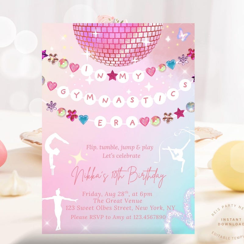 Preppy Invitation - Etsy