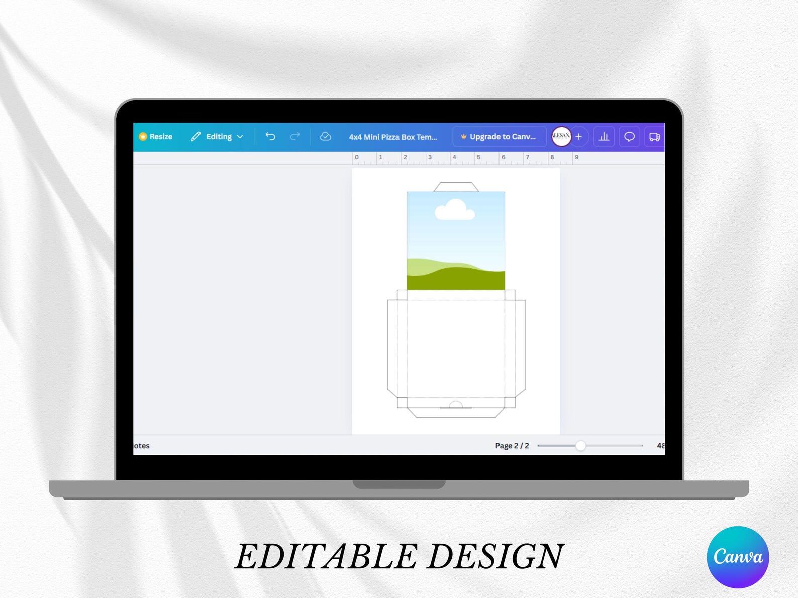 Printable Mini Pizza Box Template, DIY Pizza Party Box, Pizza Slice Box ...