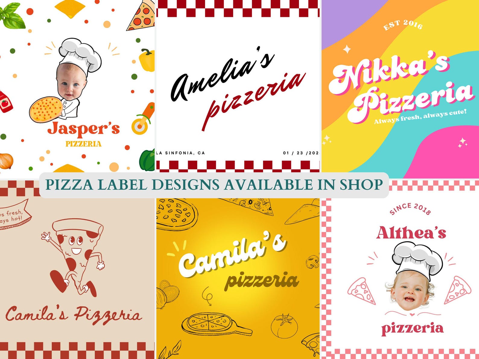 Printable Mini Pizza Box Template, DIY Pizza Party Box, Pizza Slice Box ...