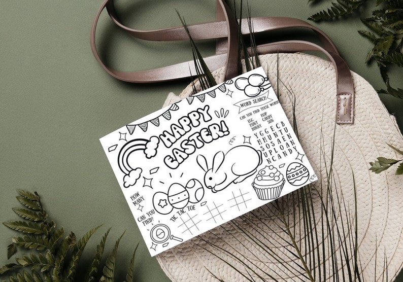 Easter Coloring Sheet, Easter Easy Coloring Pages, Easter Printable ...