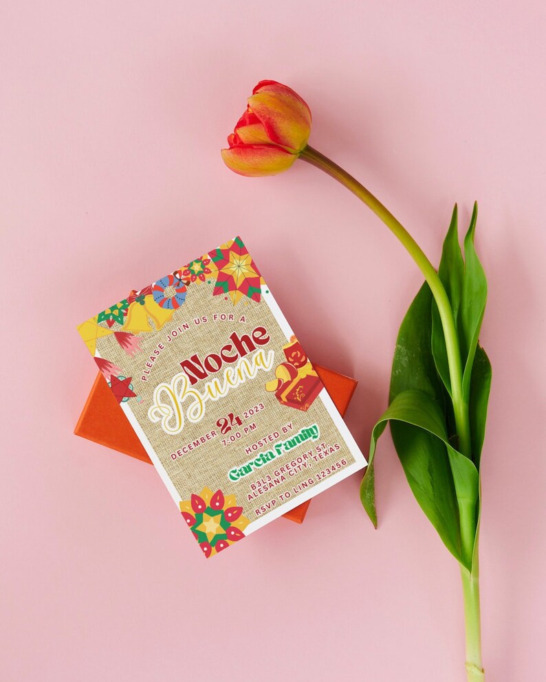 Editable Noche Buena Invitation - Maligayang Pasko - Philippines ...