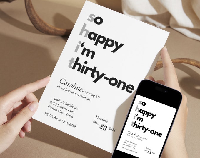 Number 31 Sticker Retro Rainbow Numbers 31st Birthday Decal Year Party ...