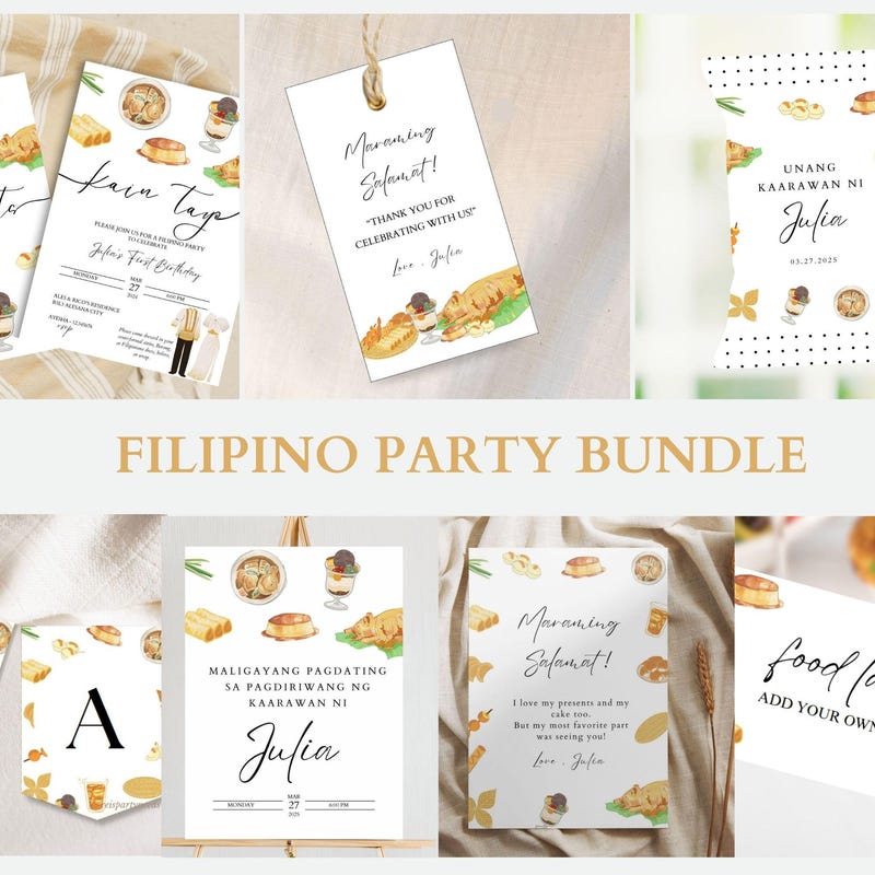 Filipino Fiesta Banner - Etsy