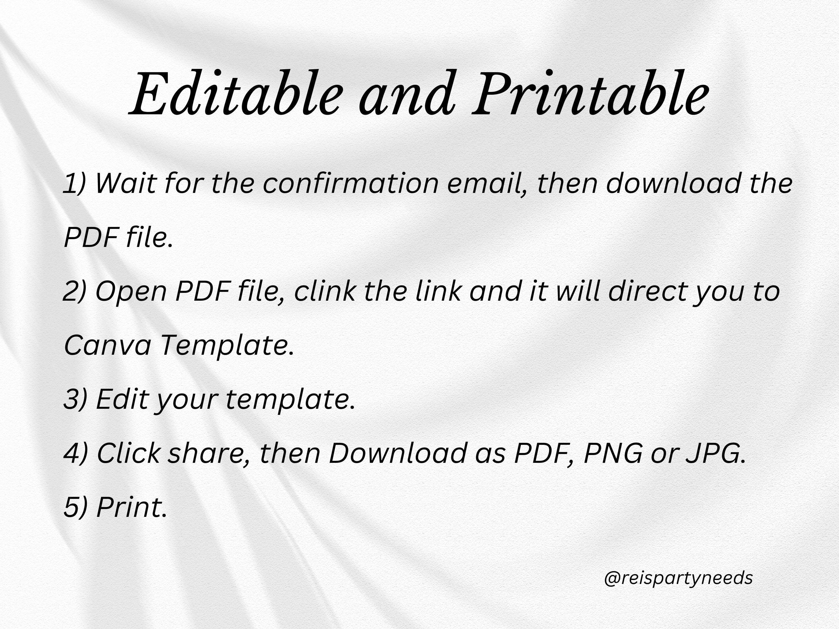 Filipino Birthday Thank You Card, Filipino Foods Printable Card ...