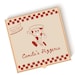 Custom Pizza Box Labels - Retro Pizza Theme - Italian Birthday Favors ...