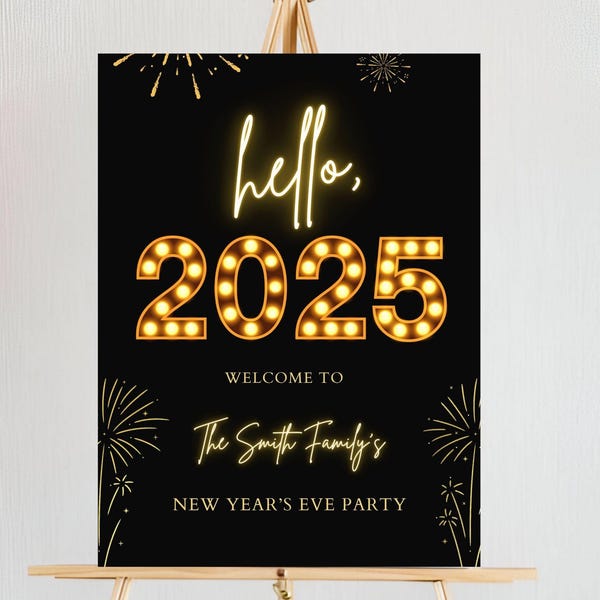 New Years Eve Decor - Etsy