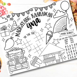 Editable Filipino Fiesta Theme Party Bundle Birthday Invitation ...