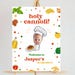 Italian Milestone Board Spaghetti Meatball Themed Birthday Party Italy ...