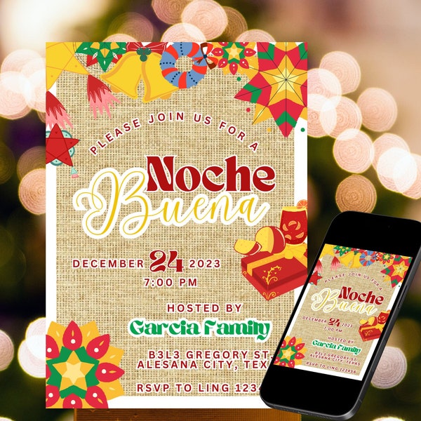 Filipino Christmas Invitation - Etsy