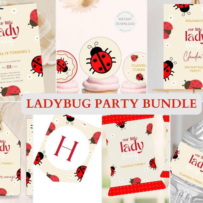 Ladybug Welcome Sign - Etsy