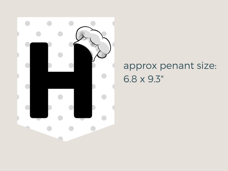 Printable Cooking Banner Chef Birthday Banner Happy Birthday Chef Chef ...