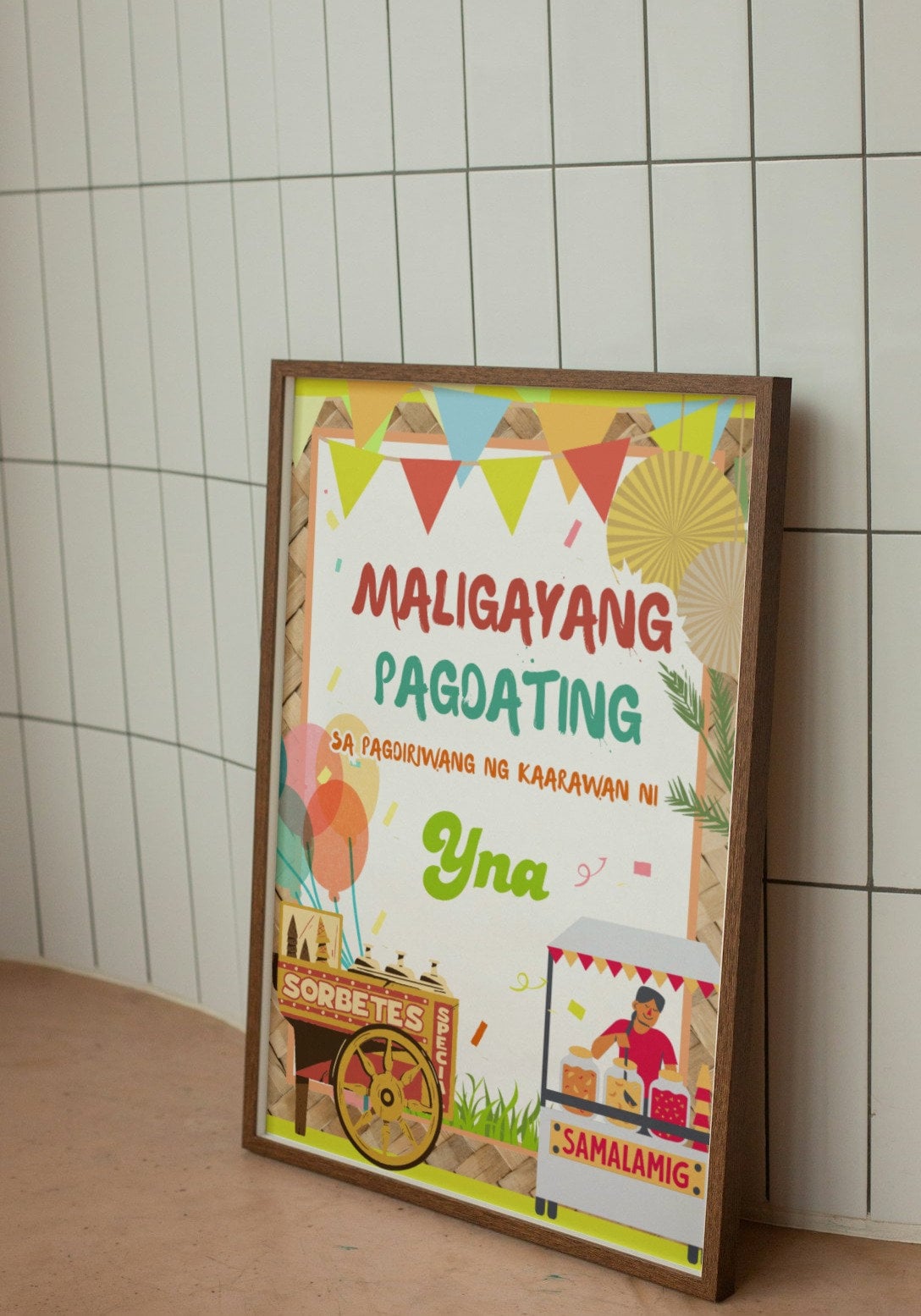 Editable Filipino Fiesta Theme Party Bundle Birthday Invitation ...