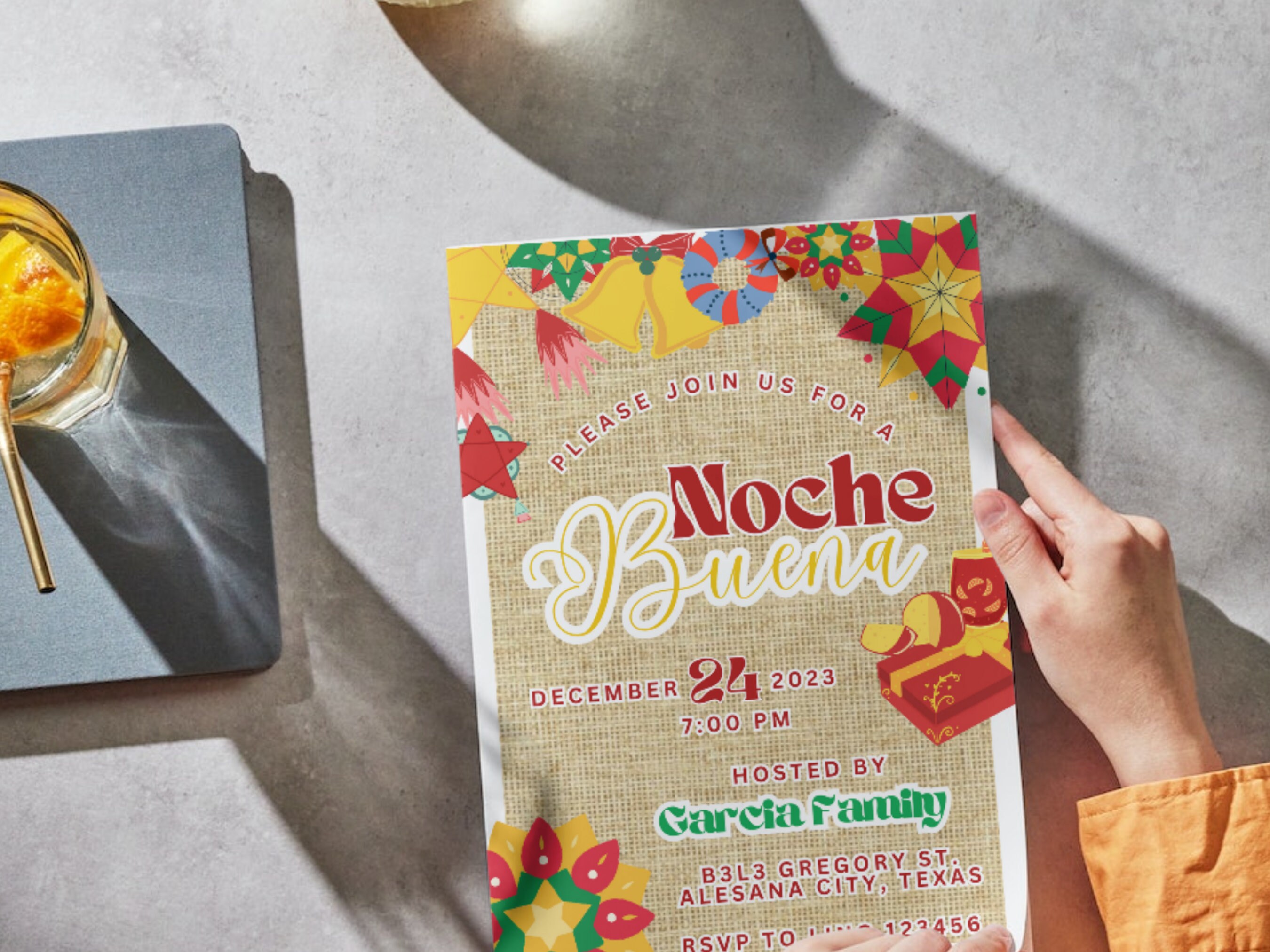Editable Noche Buena Invitation - Maligayang Pasko - Philippines ...