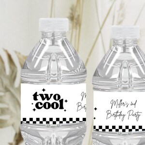 Two Cool Birthday Bundle, Boy Second Birthday Party Bundle, Aesthetic ...