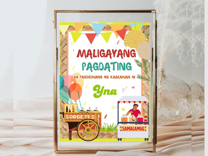 Editable Filipino Fiesta Theme Party Bundle Birthday Invitation ...