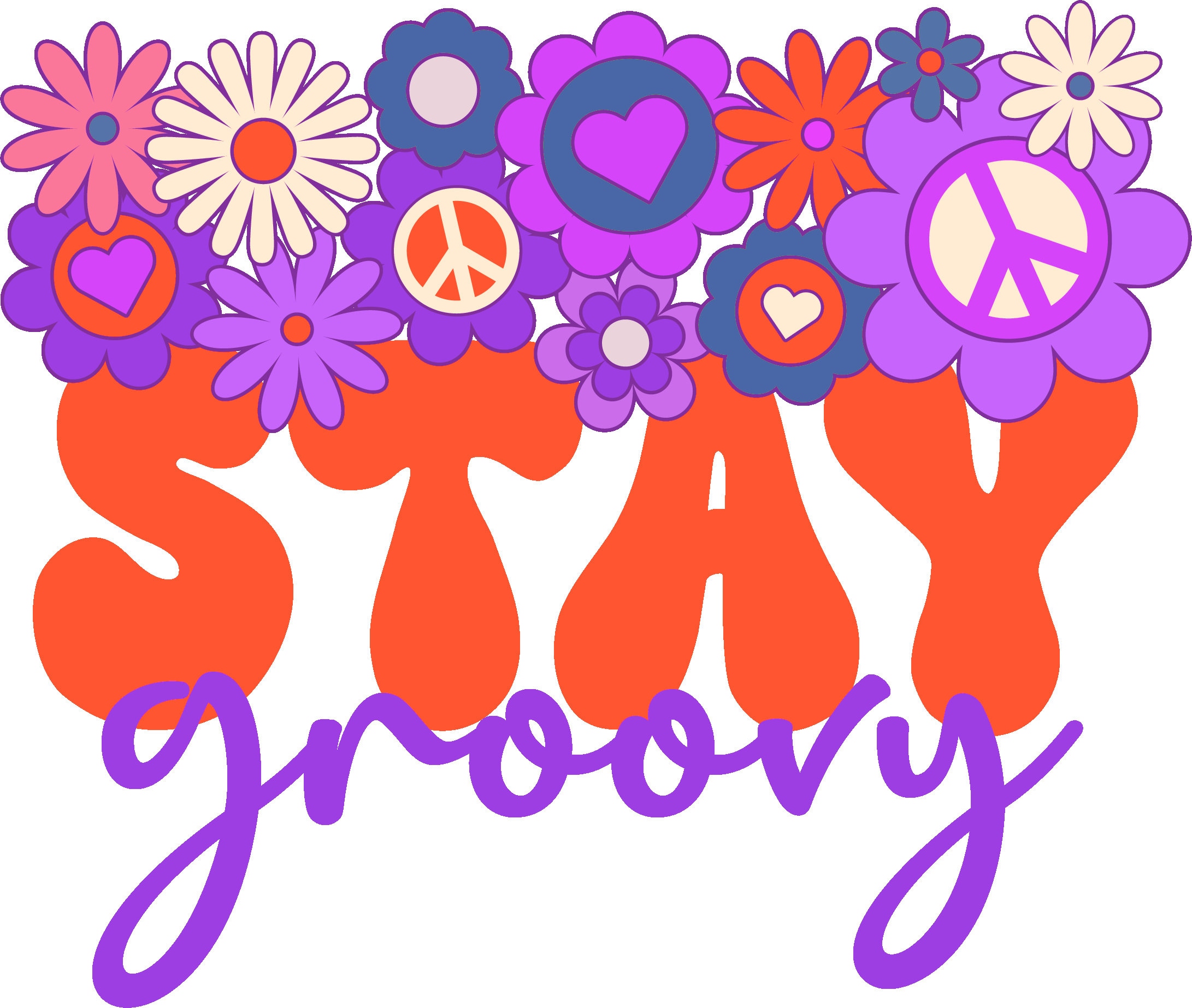 Retro Stay Groovy Svg, Stay Groovy Png, Groovy Svg, Groovy Birthday ...