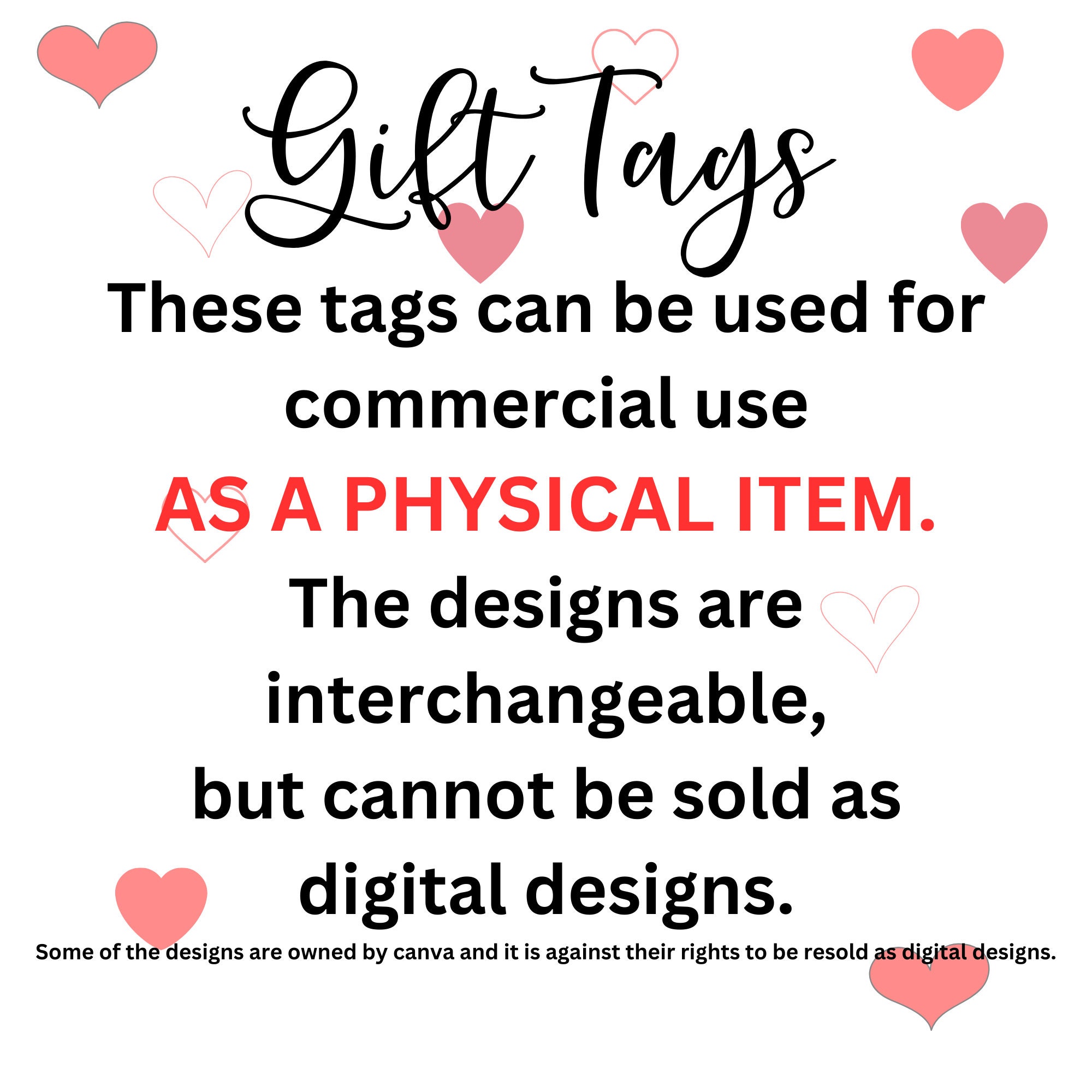 Editable Tags Instant Download, Calligraphy, Custom Tag, Gift Tags ...