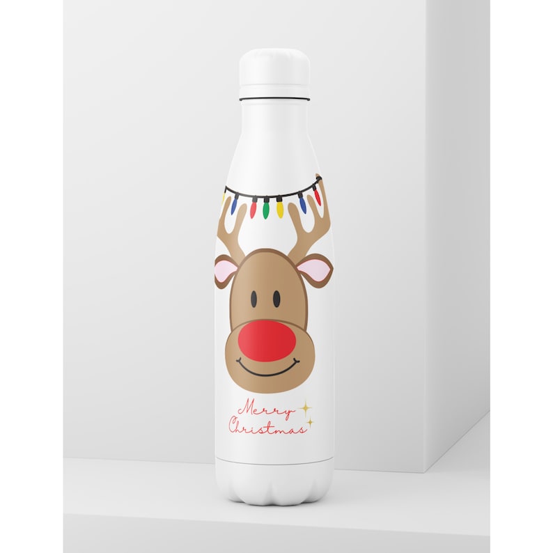 Merry Christmas Reindeer Svg, Cute Christmas Reindeer Svg Cut Files and ...