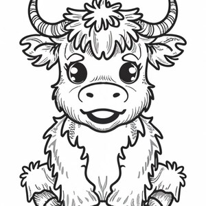 Cute Baby Highland Cow Svg Bundle, Cute Highland Cow, Highland Cow Png ...