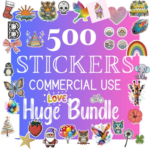 Stickers Pack - Etsy