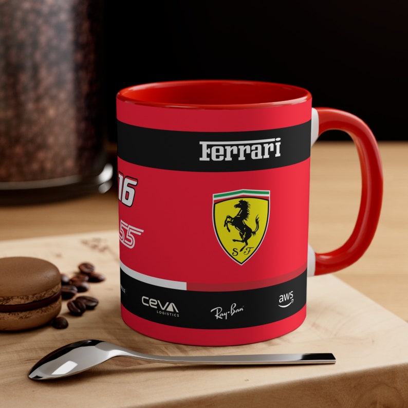 Ferrari Livery Mug Formula One F1 11oz - Etsy Canada