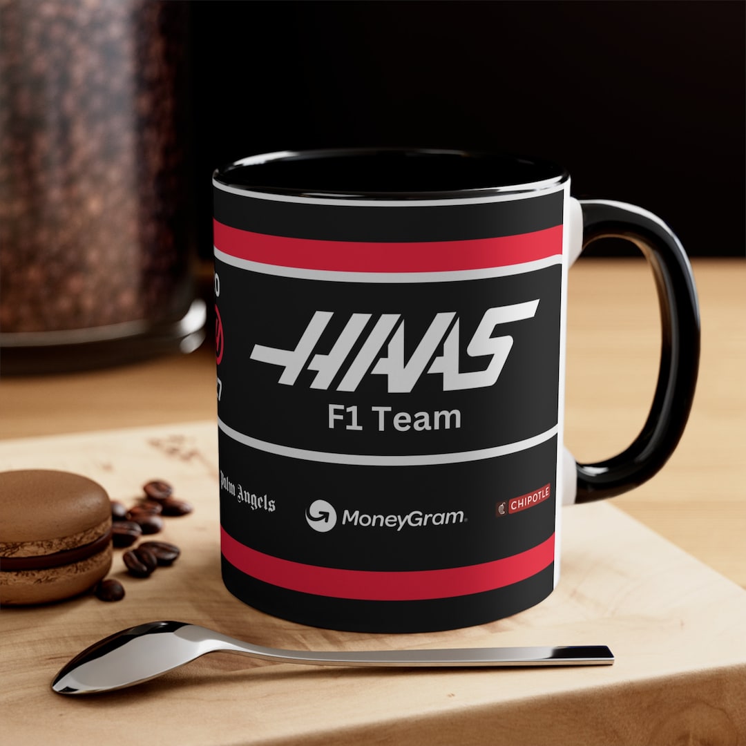 Haas Livery Mug - Formula One - F1 - 11oz - Etsy