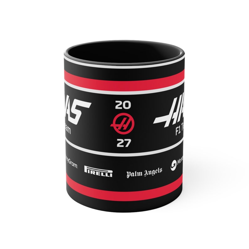 Haas Livery Mug - Formula One - F1 - 11oz - Etsy