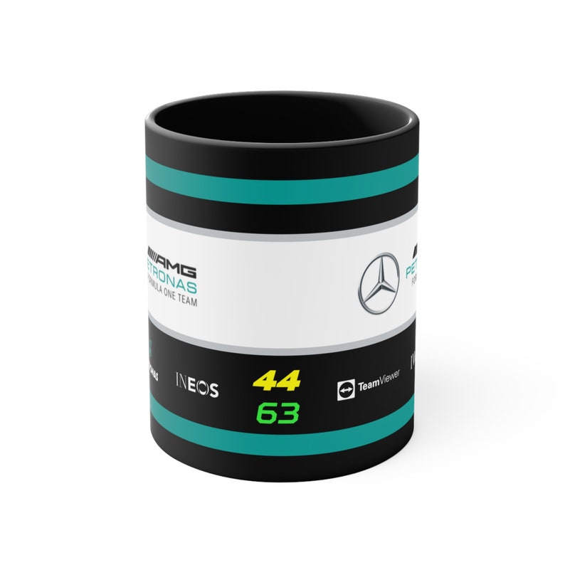 Mercedes Livery Mug - Formula One - F1 - 11oz - Etsy