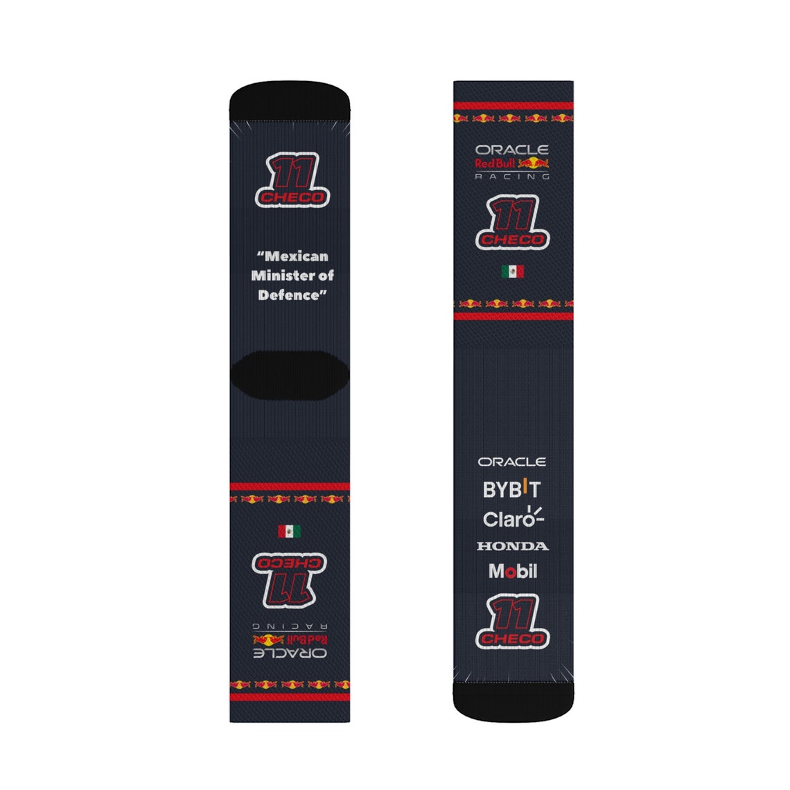 Checo Red Bull Formula One Racing Socks - F1 - Etsy